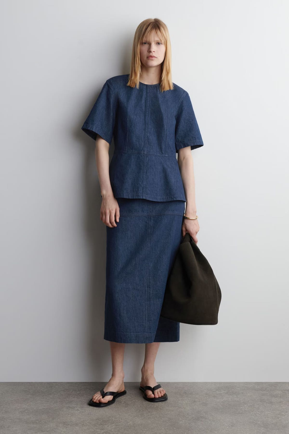 Denim Pencil Skirt | COS Kuwait