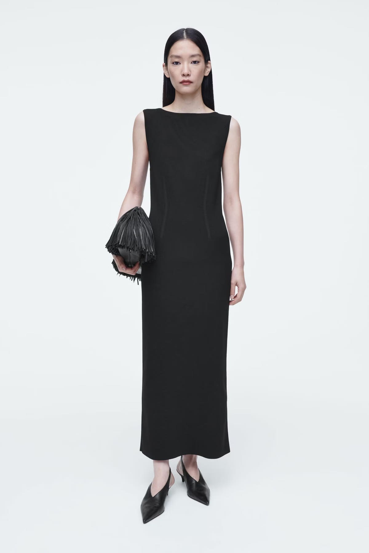 Corset-detail Maxi Dress | COS Kuwait