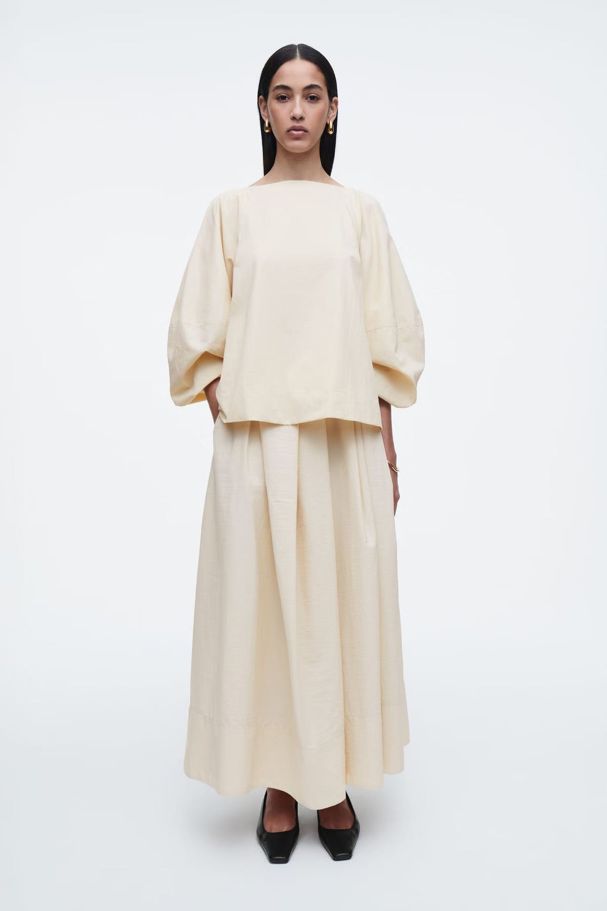 Oversized Voluminous Blouse | COS Kuwait