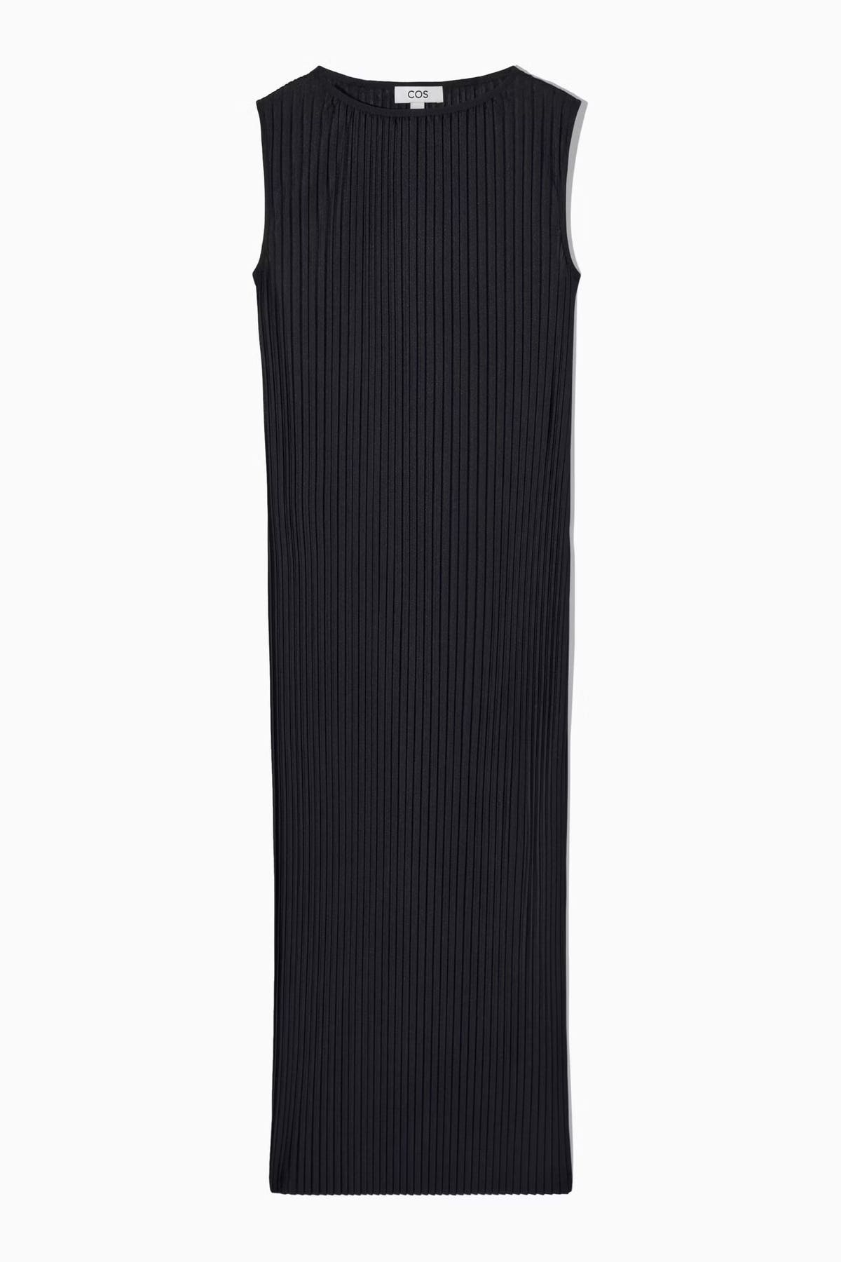 Sleeveless Pleated Maxi Dress | COS Kuwait