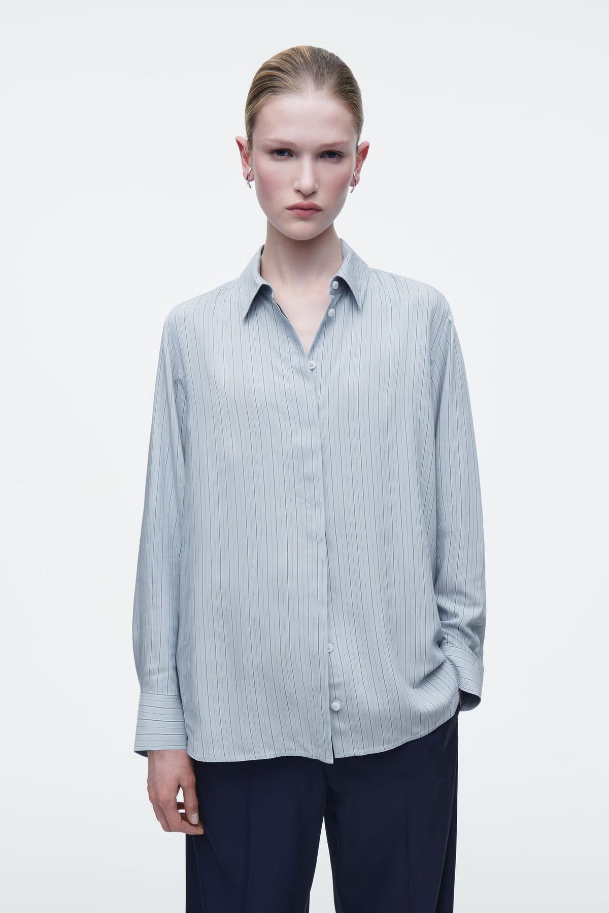 Relaxed Striped Shirt | COS Kuwait