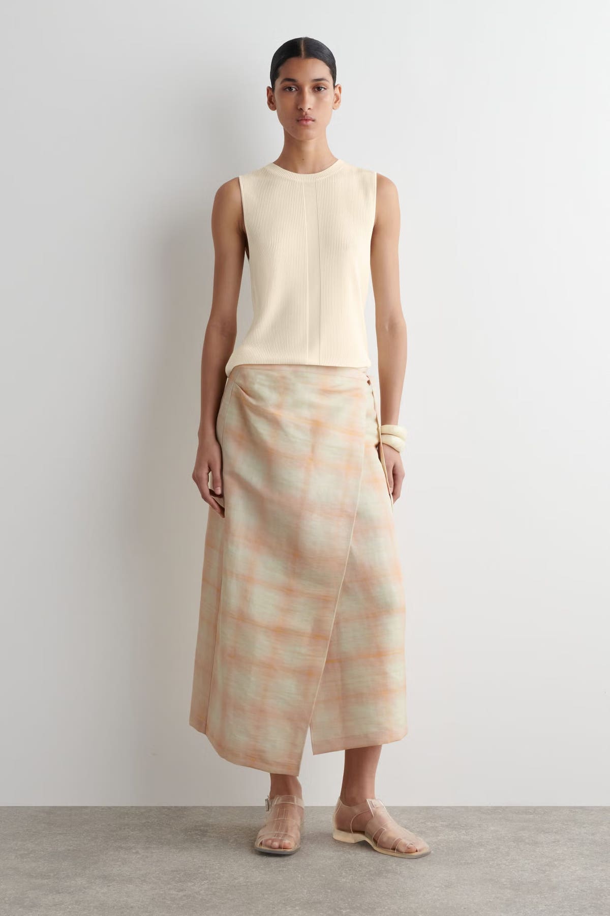 Ribbed-knit Tank Top | COS Kuwait