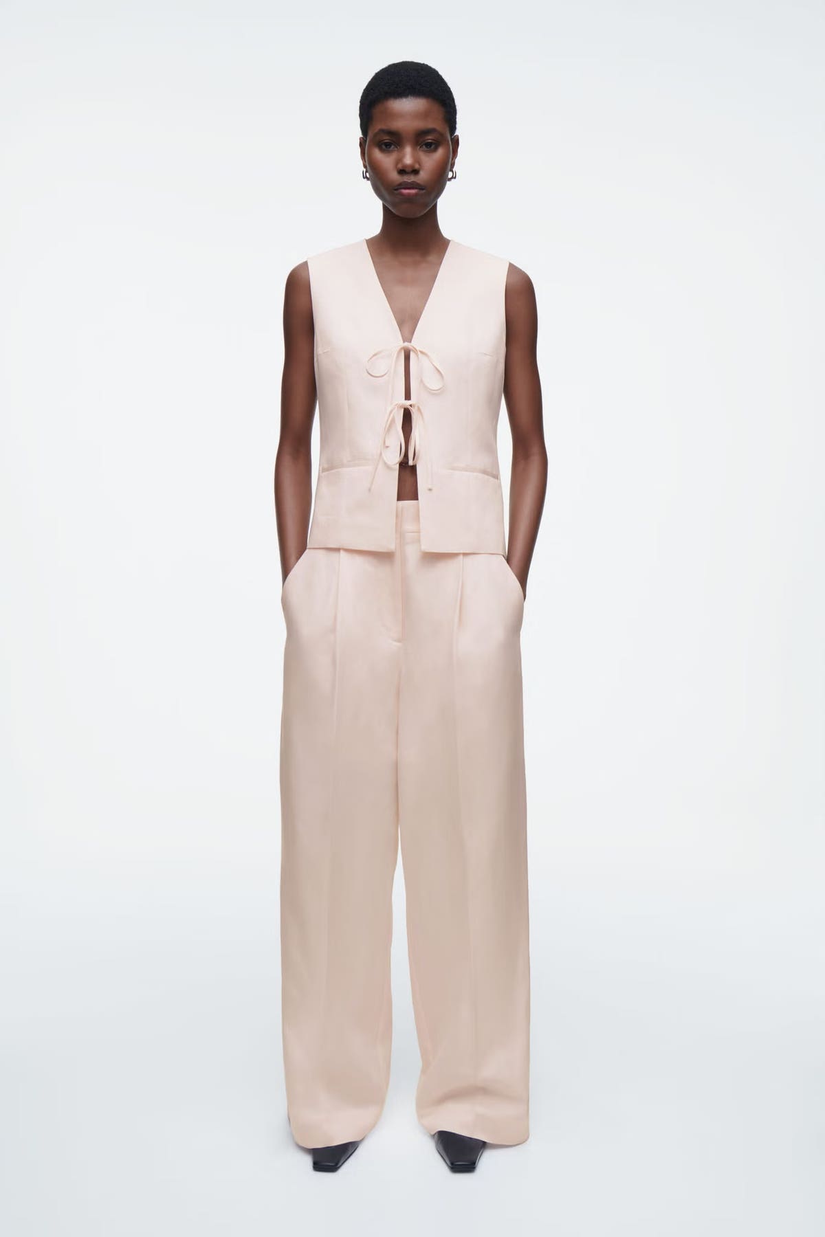 Tie-front Waistcoat | COS Kuwait