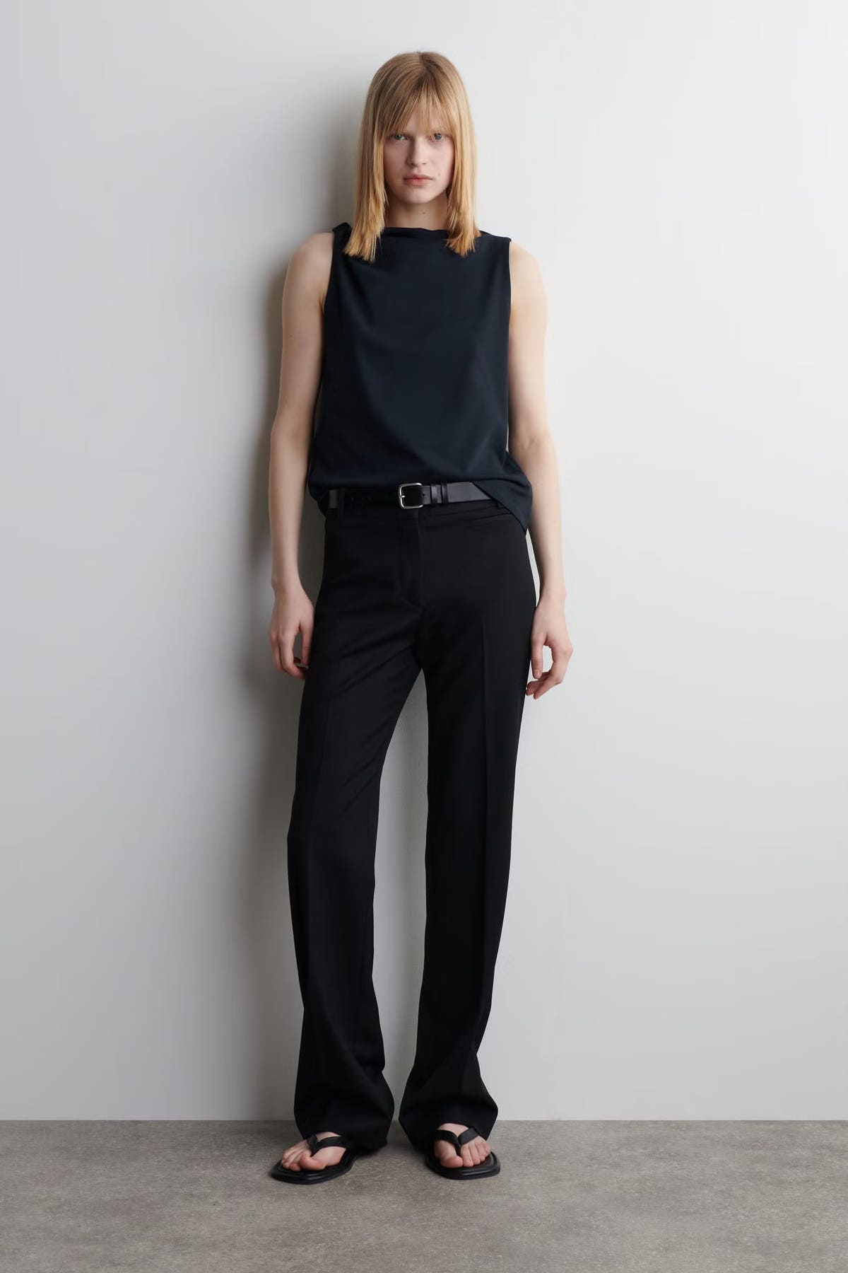 Twist-detail Cotton Top | COS Kuwait