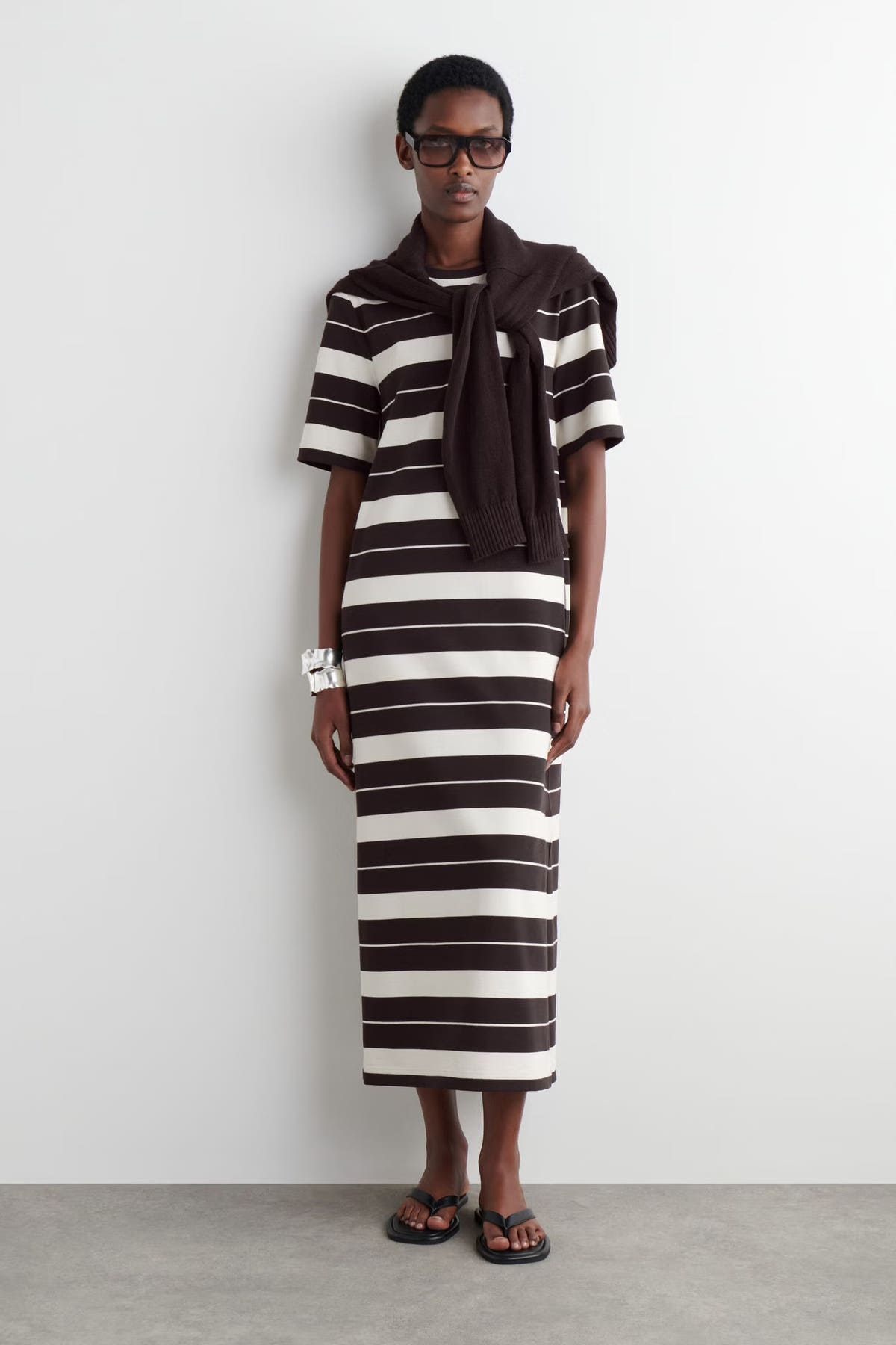 Cotton Midi T-shirt Dress | COS Kuwait