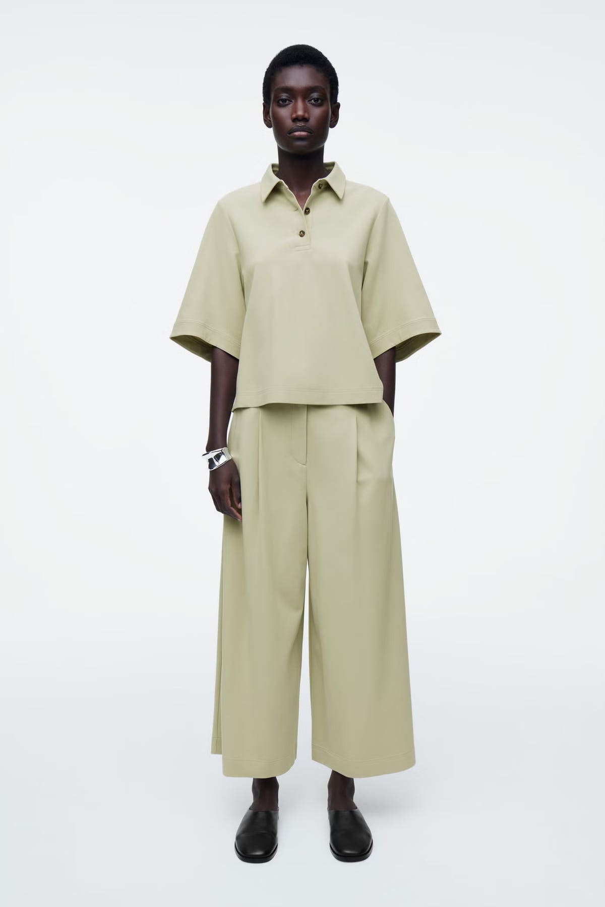 Cropped Straight-leg Trousers | COS Kuwait